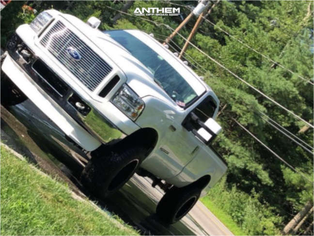 2002 Ford F-250 Super Duty Wheel Offset Aggressive > 1" Outside Fender ...