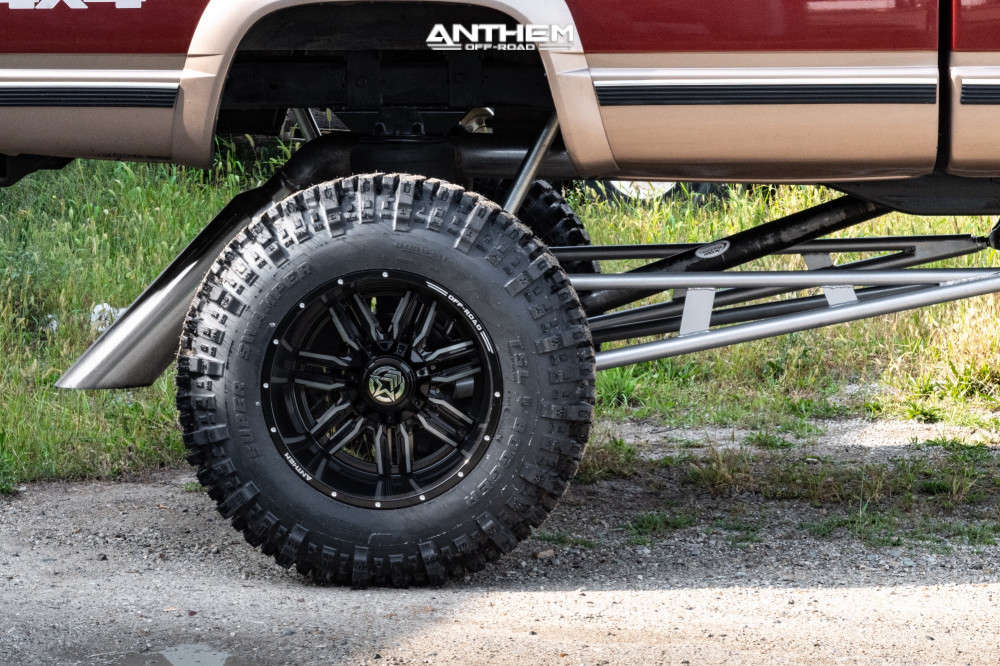 1998 Chevrolet K2500 Wheel Offset Super Aggressive 3"-5" Lifted >12 ...