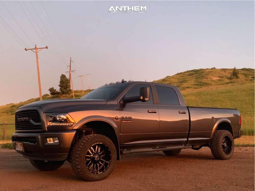 2018 Ram 2500 Wheel Offset Aggressive > 1" Outside Fender Leveling Kit ...