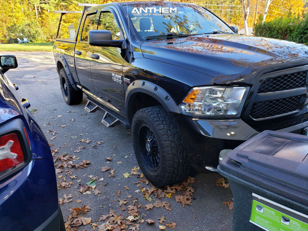 2018 Ram 1500 Wheel Offset Aggressive > 1" Outside Fender Stock ...