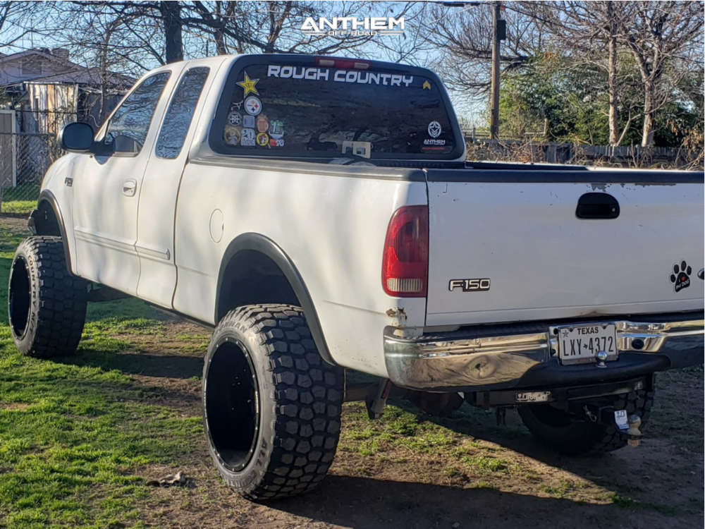2002 Ford F-150 Wheel Offset Super Aggressive 3"-5" Suspension Lift 6 ...