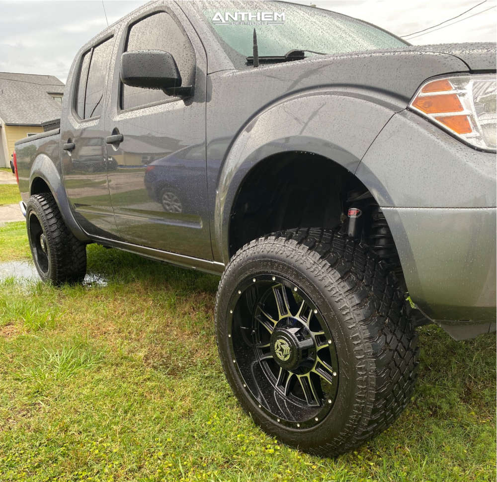 2019 Nissan Frontier Wheel Offset Aggressive > 1" Outside Fender ...